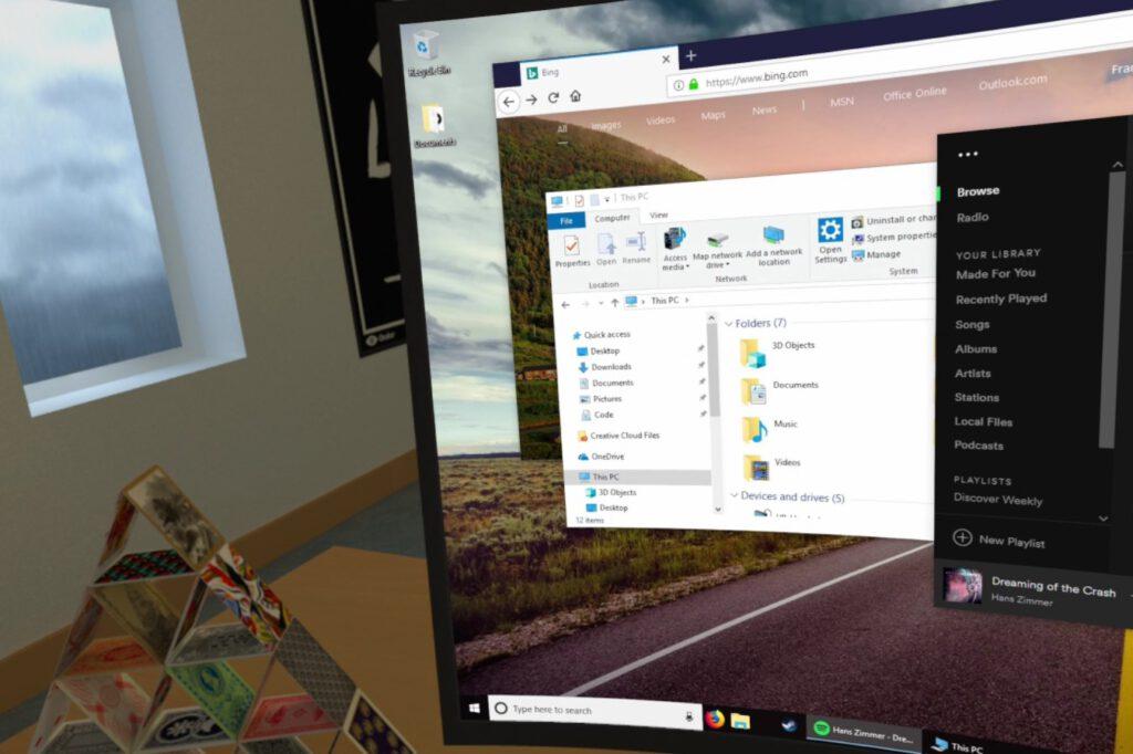 חיבור אוקולוס קווסט למחשב (וירטואל דסקטופ ולינק) - LoginVR